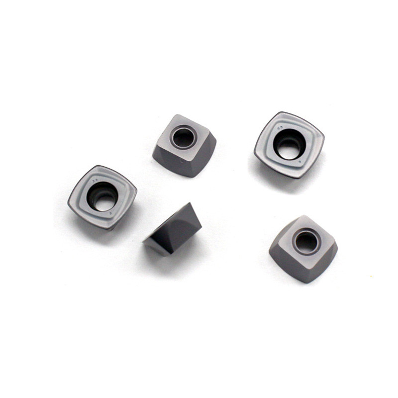 SDMT1205 Carbide Milling Inserts High Feed Rate Face Milling Parts For ...