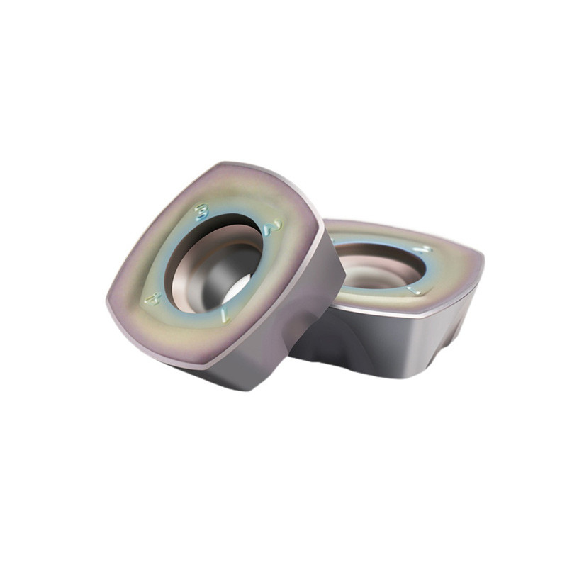 SDMT1205 Carbide Milling Inserts High Feed Rate Face Milling Parts For ...